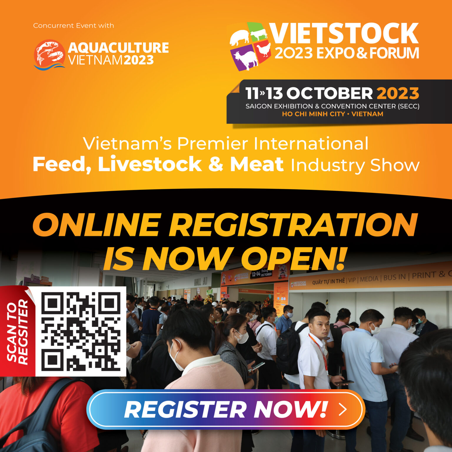 PICTURE OF VIETNAM LIVESTOCK INDUSTRY 2023 - Vietstock Expo and Forum