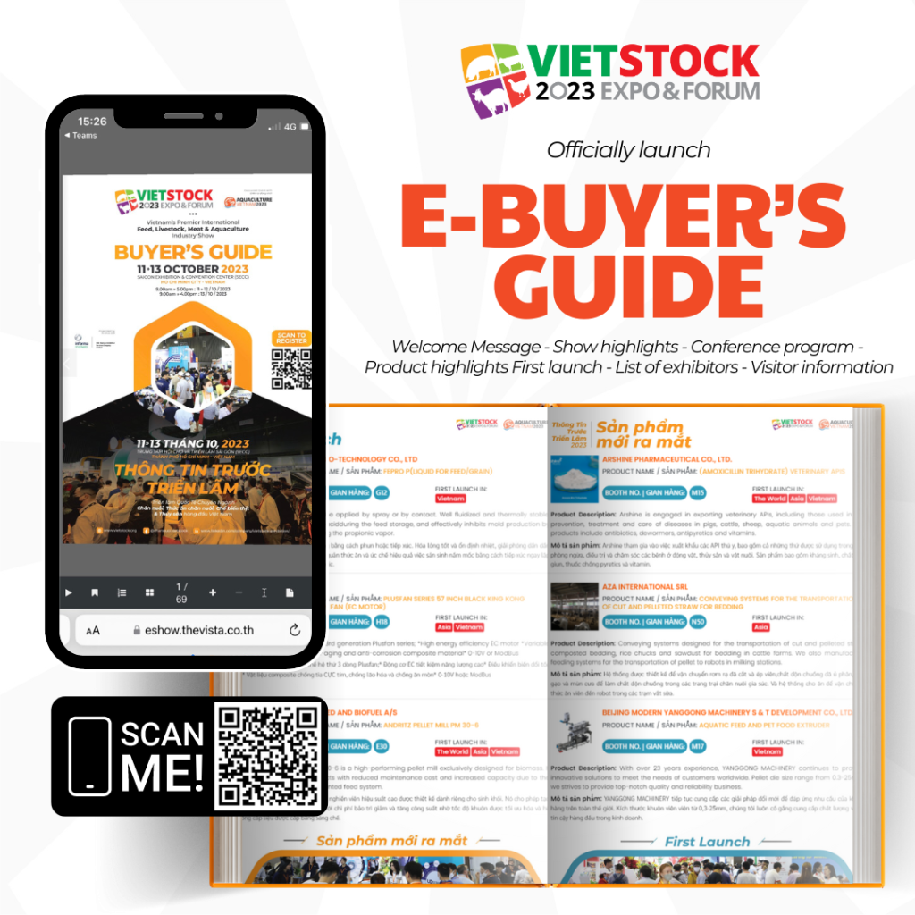 OFFICIALLY LAUNCH VIETSTOCK E-BUYER’S GUIDE - Vietstock Expo and Forum